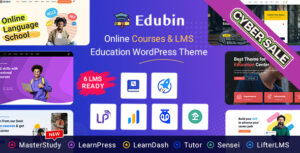 Edubin - Education WordPress Theme V9.4.9